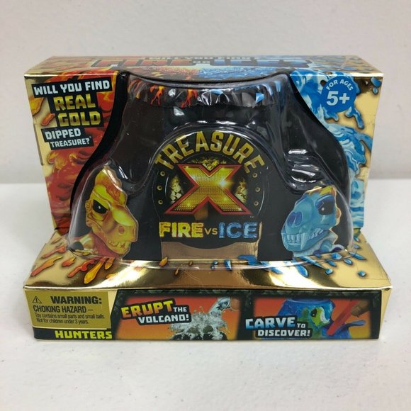 Moose Toys | Toys | Treasure X Fire Vs Ice Real Hunters Gold Dipped ...